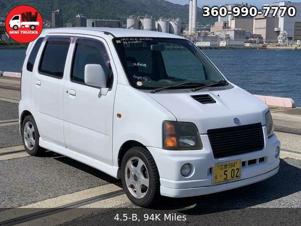 Northwest Mini Trucks | Used 1998 White Suzuki Wagon R RR Turbo ...